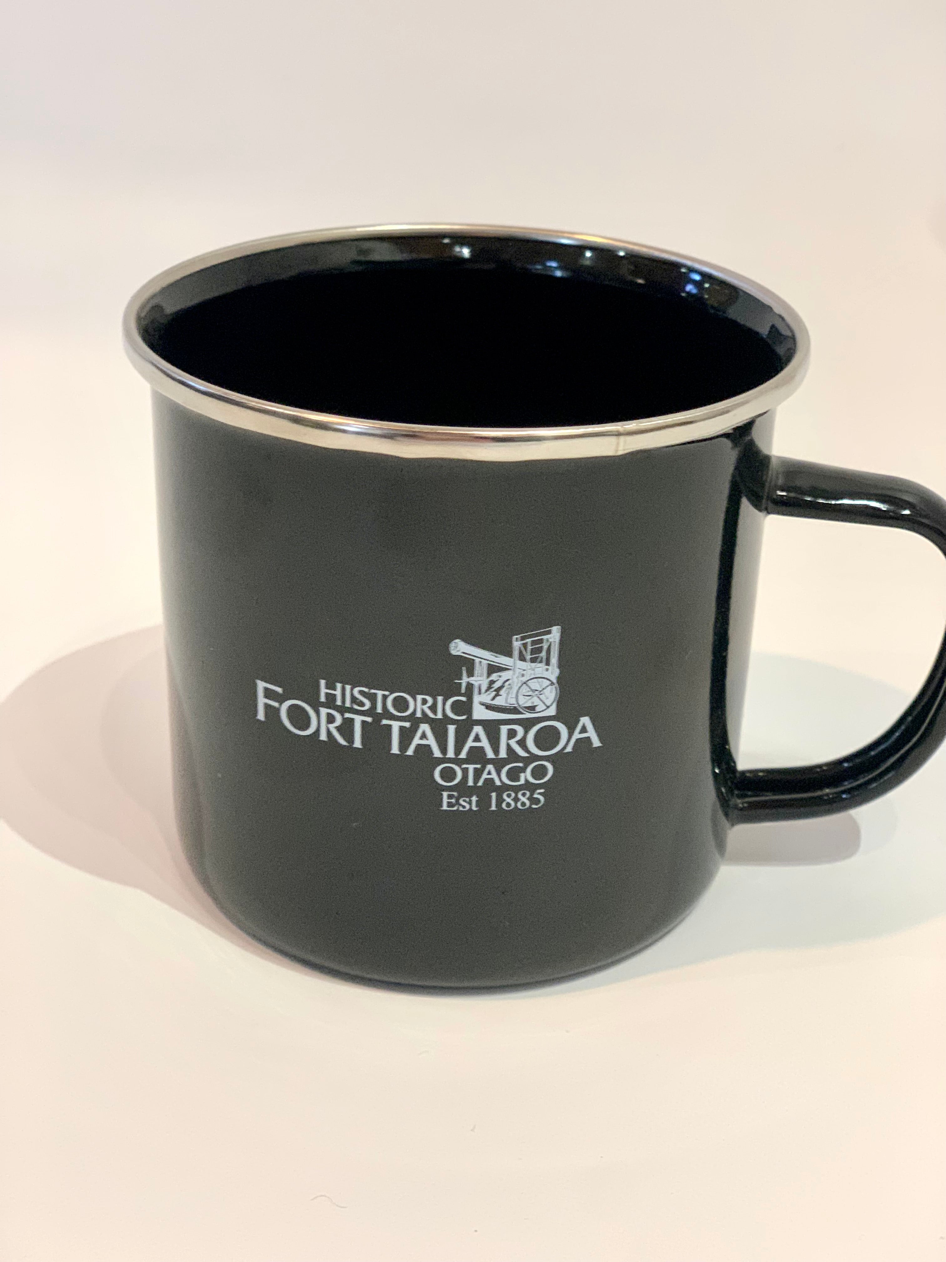 Fort Taiaroa Enamel Mug – The Royal Albatross Centre