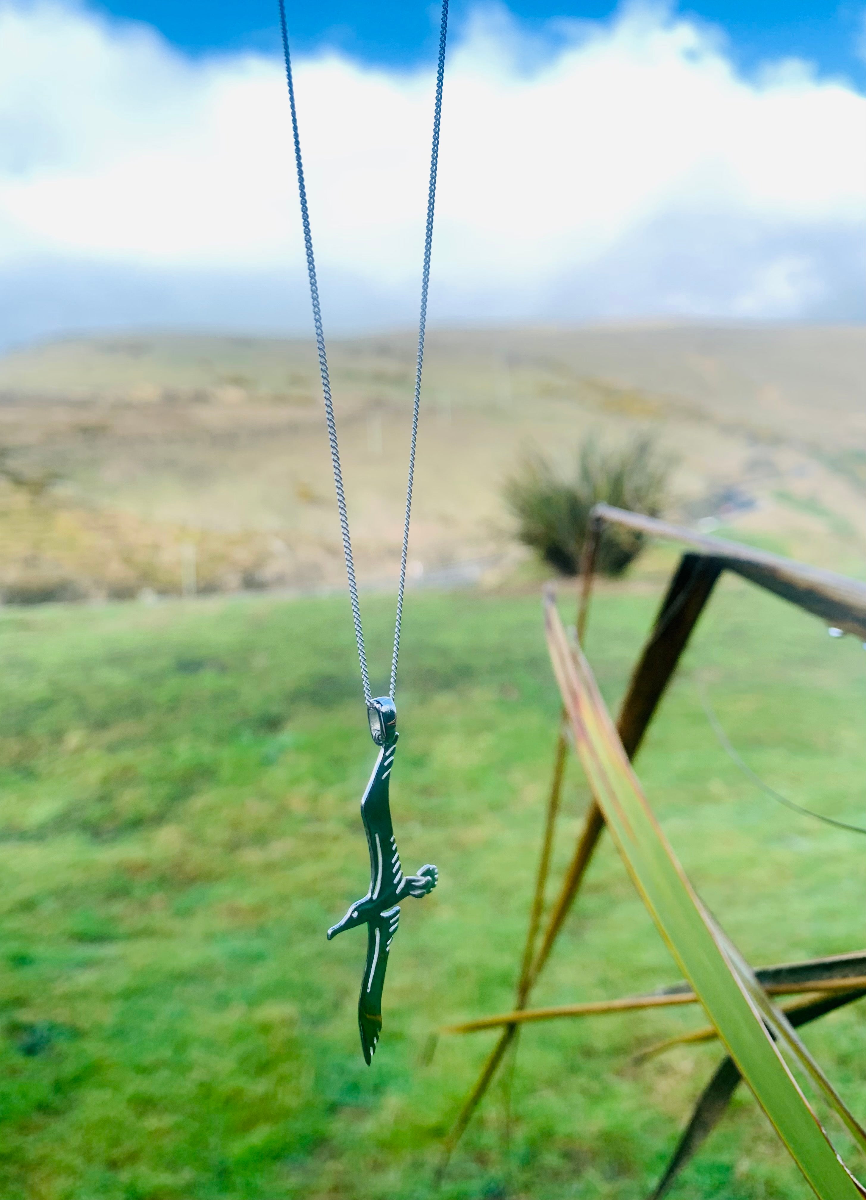 Sterling Silver Albatross Pendant – The Royal Albatross Centre